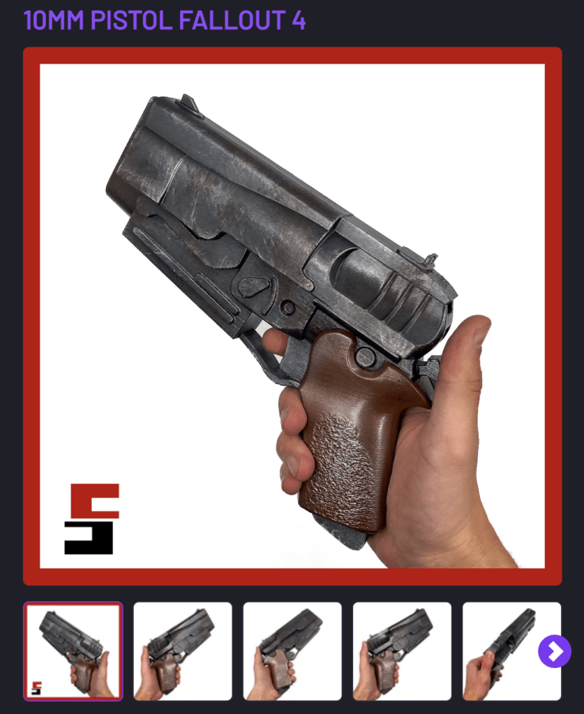 Make: Fallout 10mm Pistol – Brain Scat